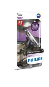 Philips LED Globe 30mm Festoon 12V 6000K — Nationwide Trade Counter