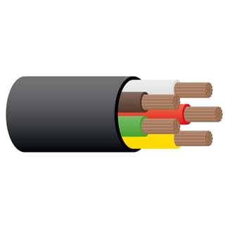 6mm 5 Core Trailer Cable - Black 30m — Nationwide Trade Counter