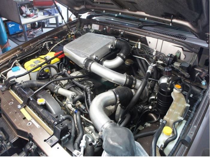 HPD Nissan Patrol GU TD42 99-03 Intercooler TOP MOUNT IK-GU42S-T ...