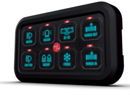 Switch Panel 8 Way to Suit RSP8200 (Panel Only) — Nationwide Trade Counter